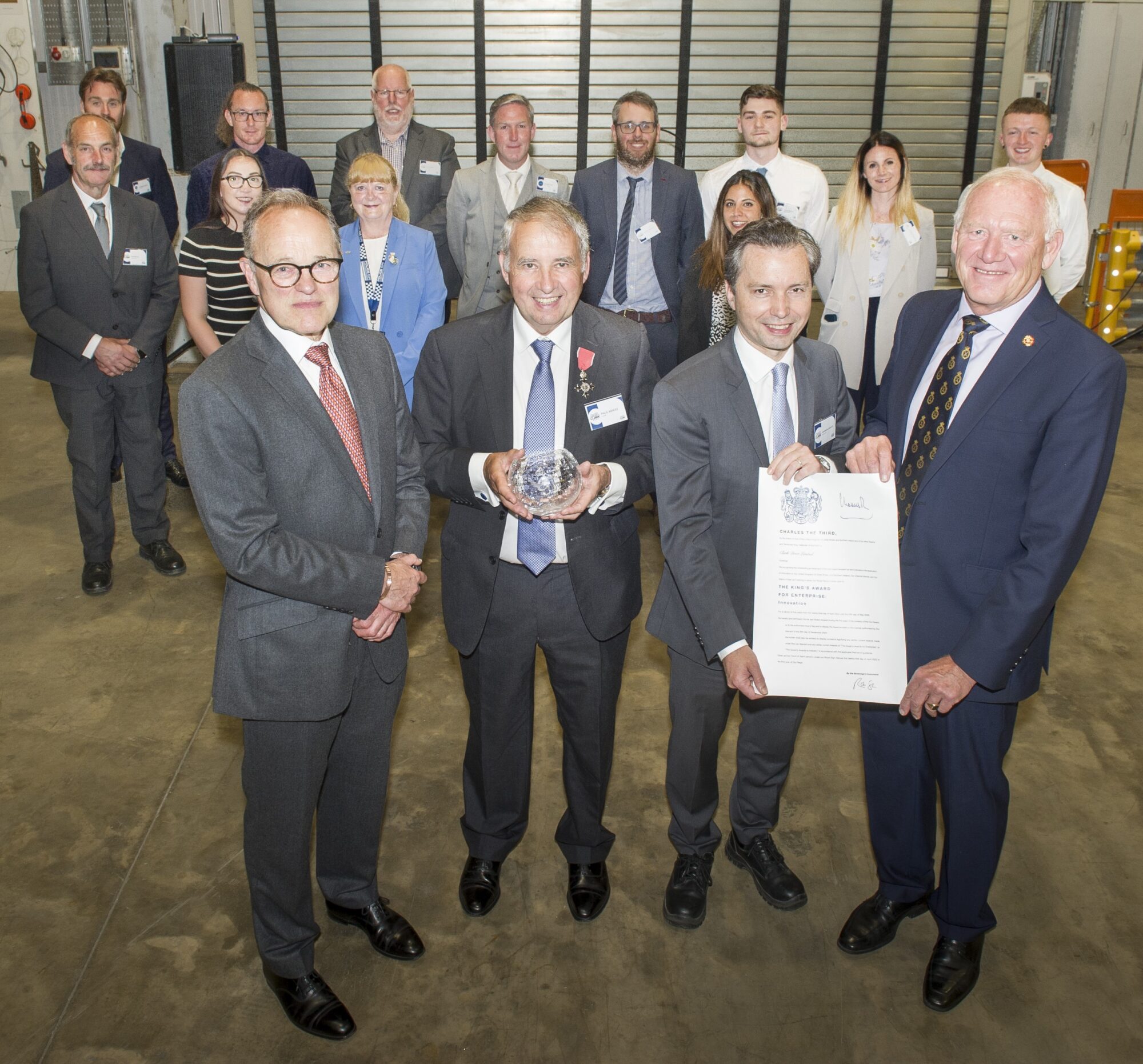 Clark Door Ltd Presented with the King’s Award for Enterprise ...